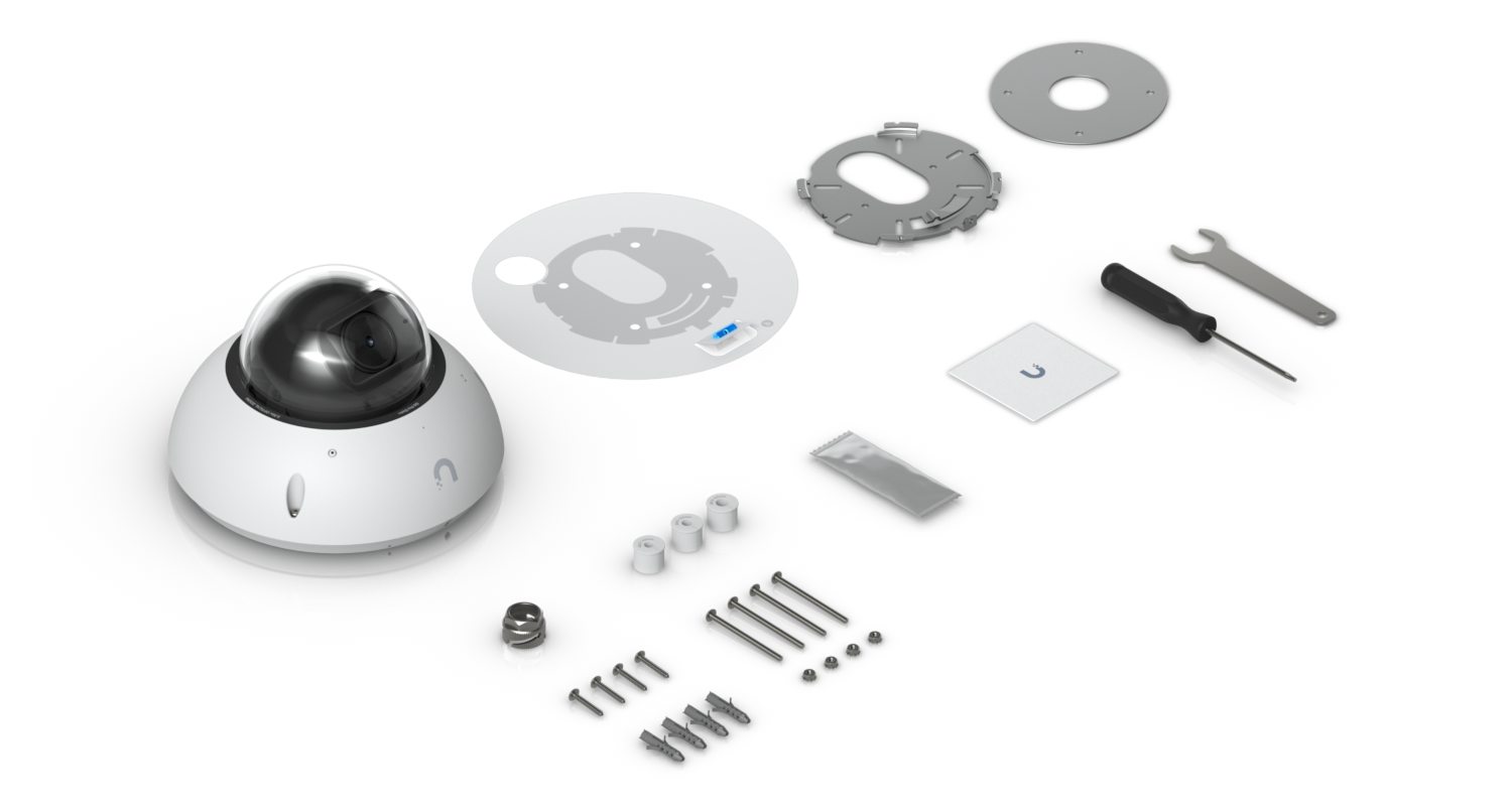 UVC-G6-Pro-Dome-W | Ubiquiti G6 Pro Dome, White,All-Weather Vandal ...